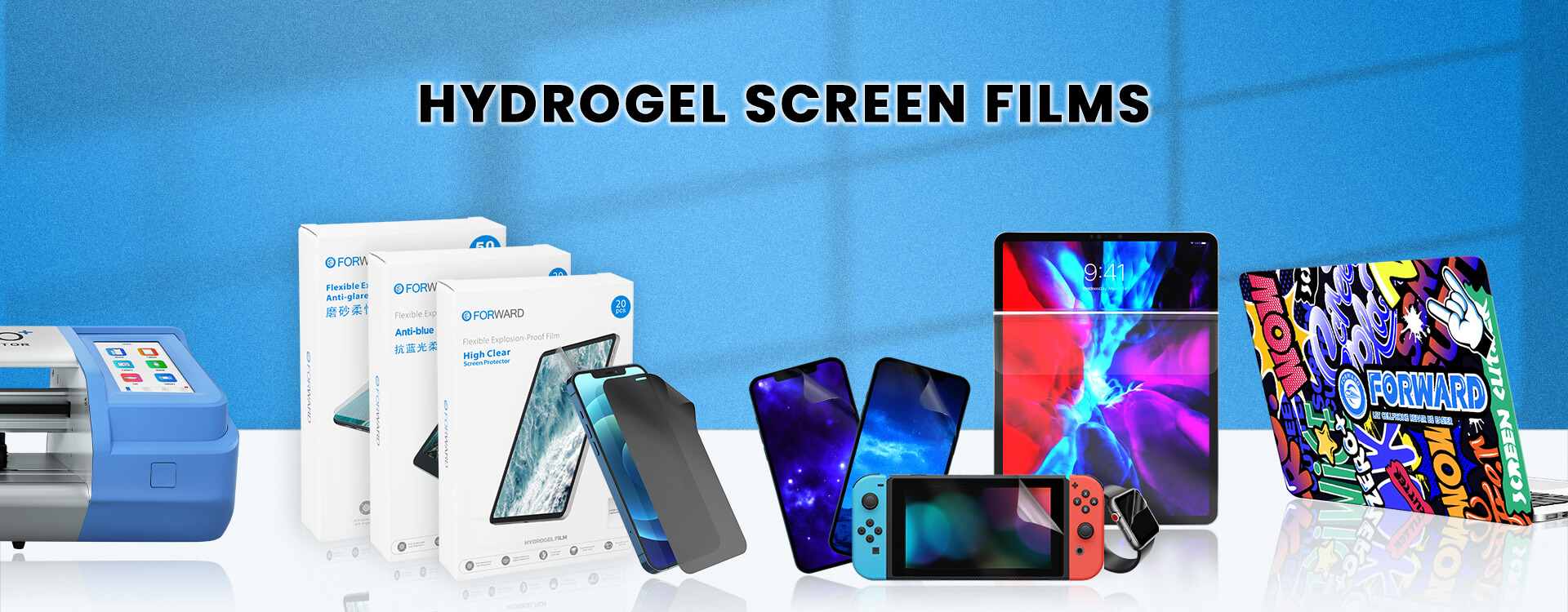 Customizable Screen Protector Film - Forward Machine Factory