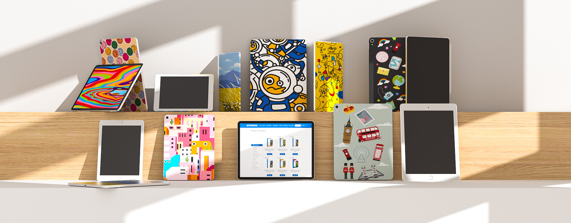 Tablet Skins - Forward Machine Factory