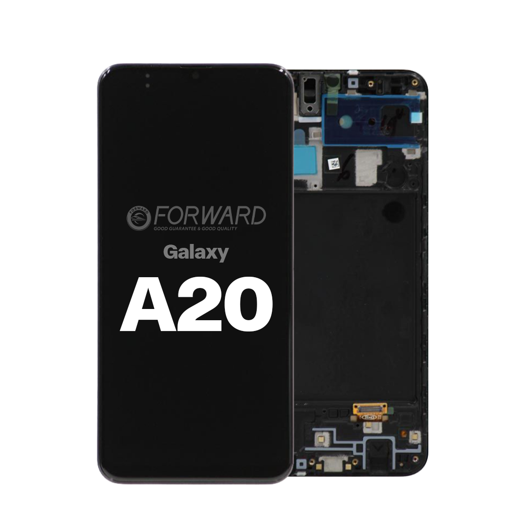 OLED Screen and Digitizer Assembly for Samsung Galaxy A20 - Forward ...
