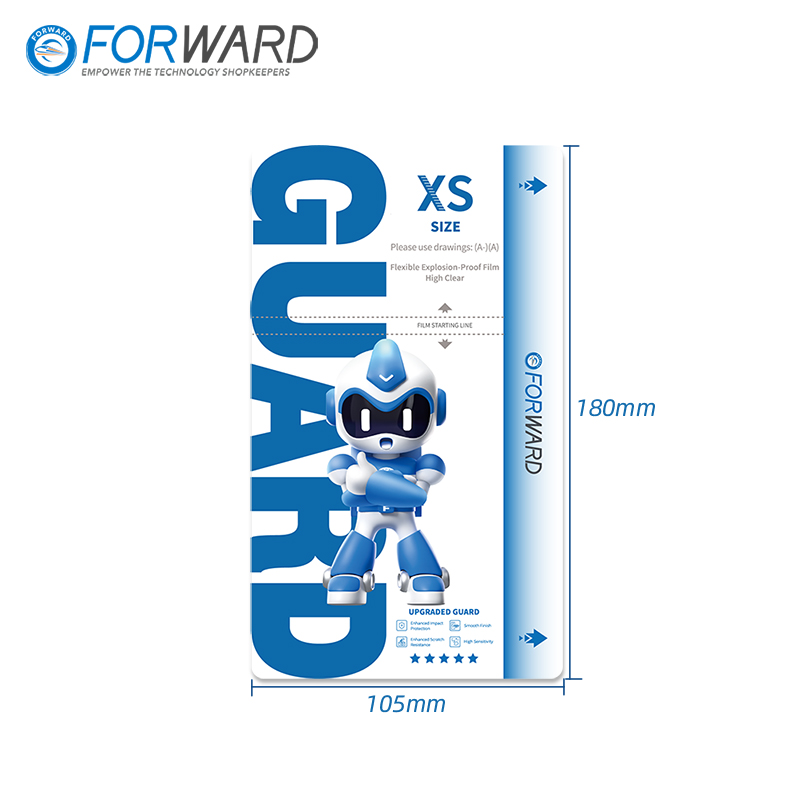 FW-GD01 - XS "Forward Guard" High Clear Film - Forward Machine Factory
