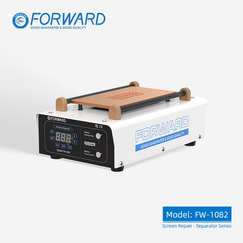 FORWARD FW-1082 8 Inches Two-Button Built-in Vacuum Separator (3 Channels) - Forward Machine Factory