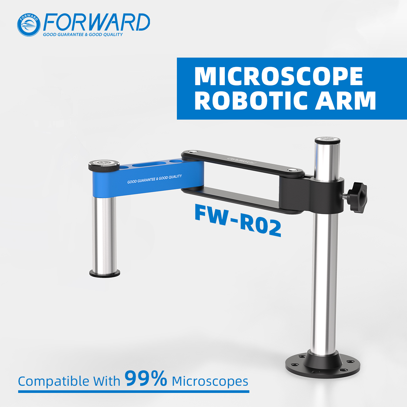 FW-R02 Microscope Robotic Arm - Forward Machine Factory