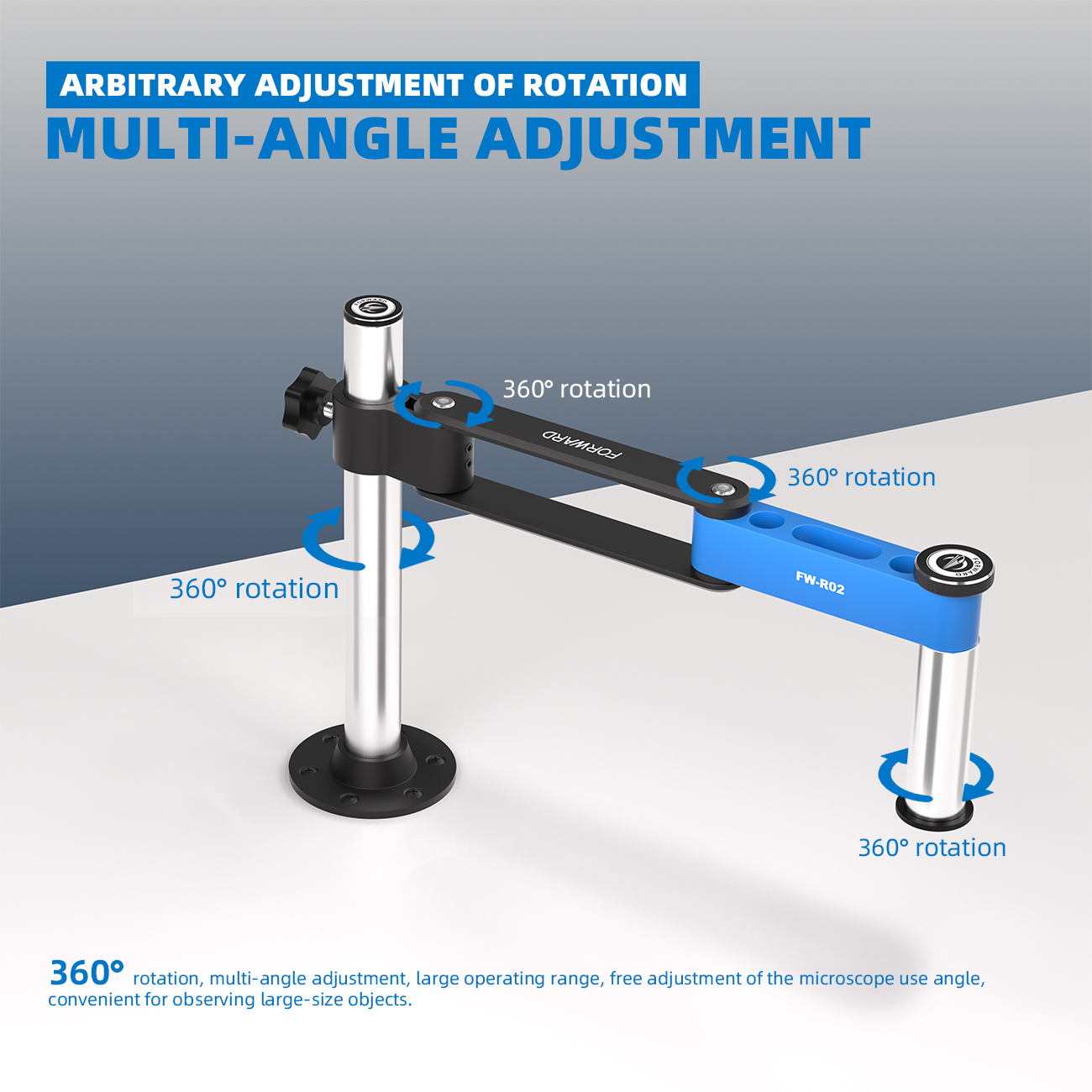 FW-R02 Microscope Robotic Arm - Forward Machine Factory