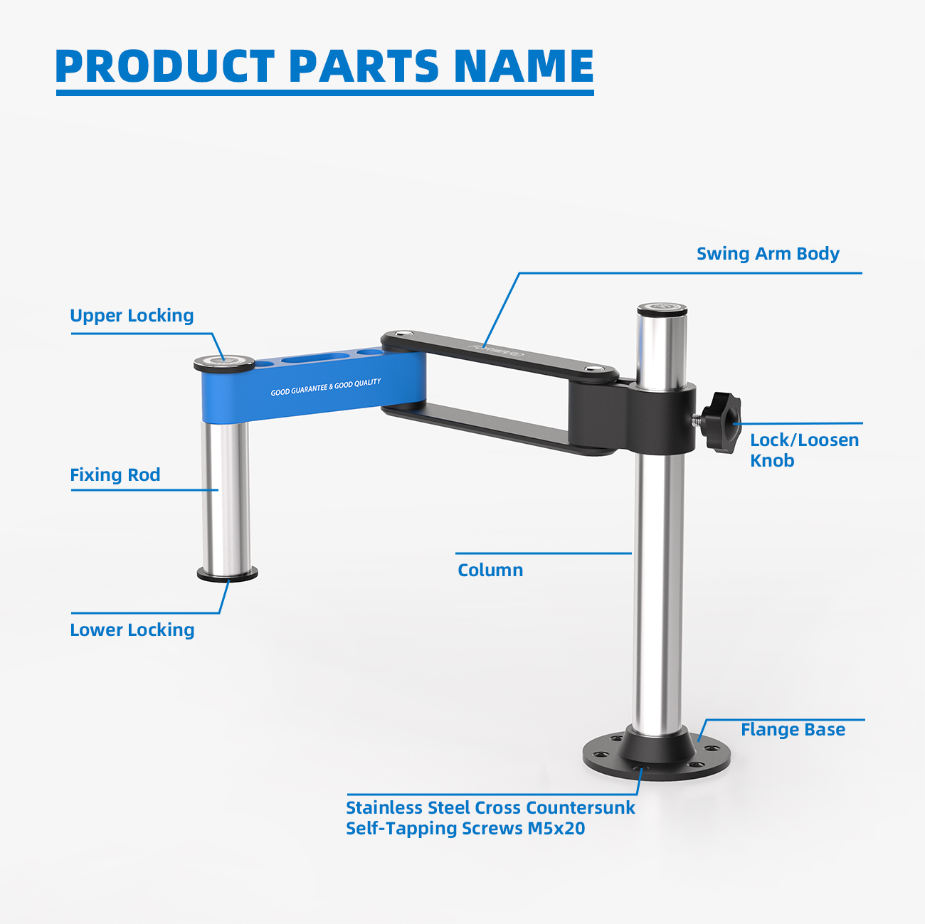 FW-R02 Microscope Robotic Arm - Forward Machine Factory