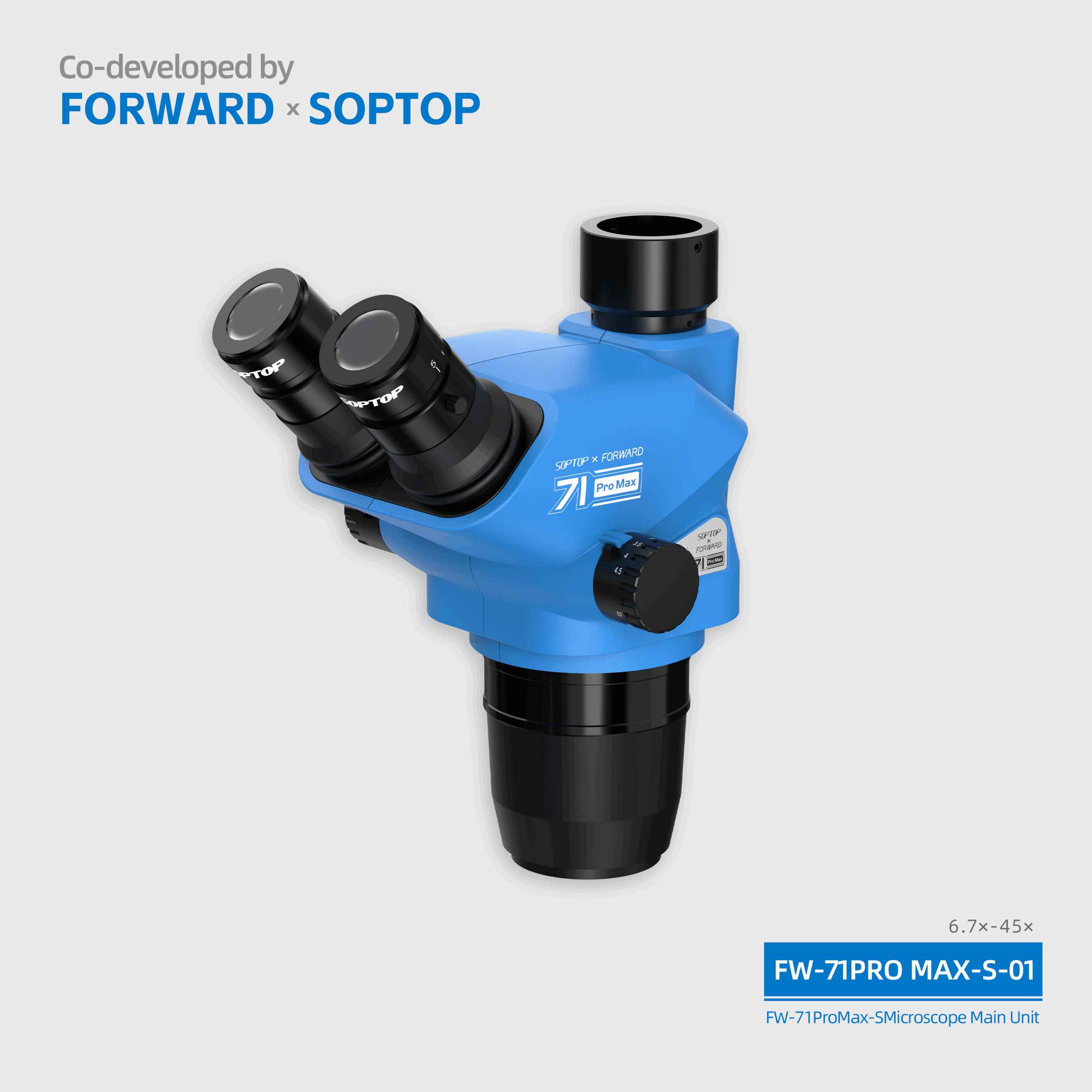 FW-71Promax-01 71ProMax Microscope Main Body - Forward Machine Factory