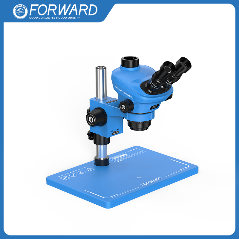 FW-S65Promax-S Synchronous Zoom Trinocular Stereo Microscope (Silicone ...